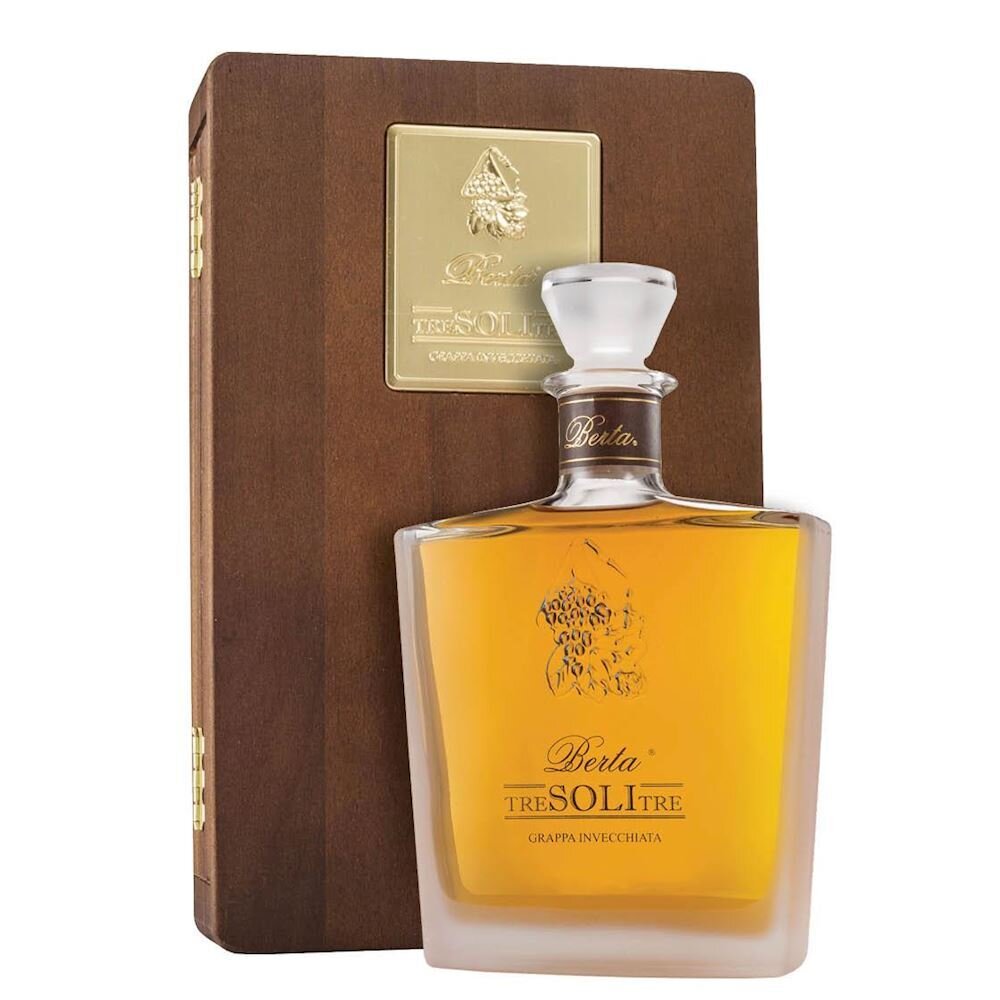 Grappa Berta Tre Soli Tre | Grappa Gift Box